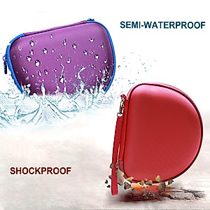 Headphone Case Compatible with Beats Studio Pro/Beats Solo 4 / Beats Studio 3 / Beats Solo 3 / Beats Solo 2 and for TOZO HT2 On-Ear Bluetooth Headphones - Peacock Green+Mint Green