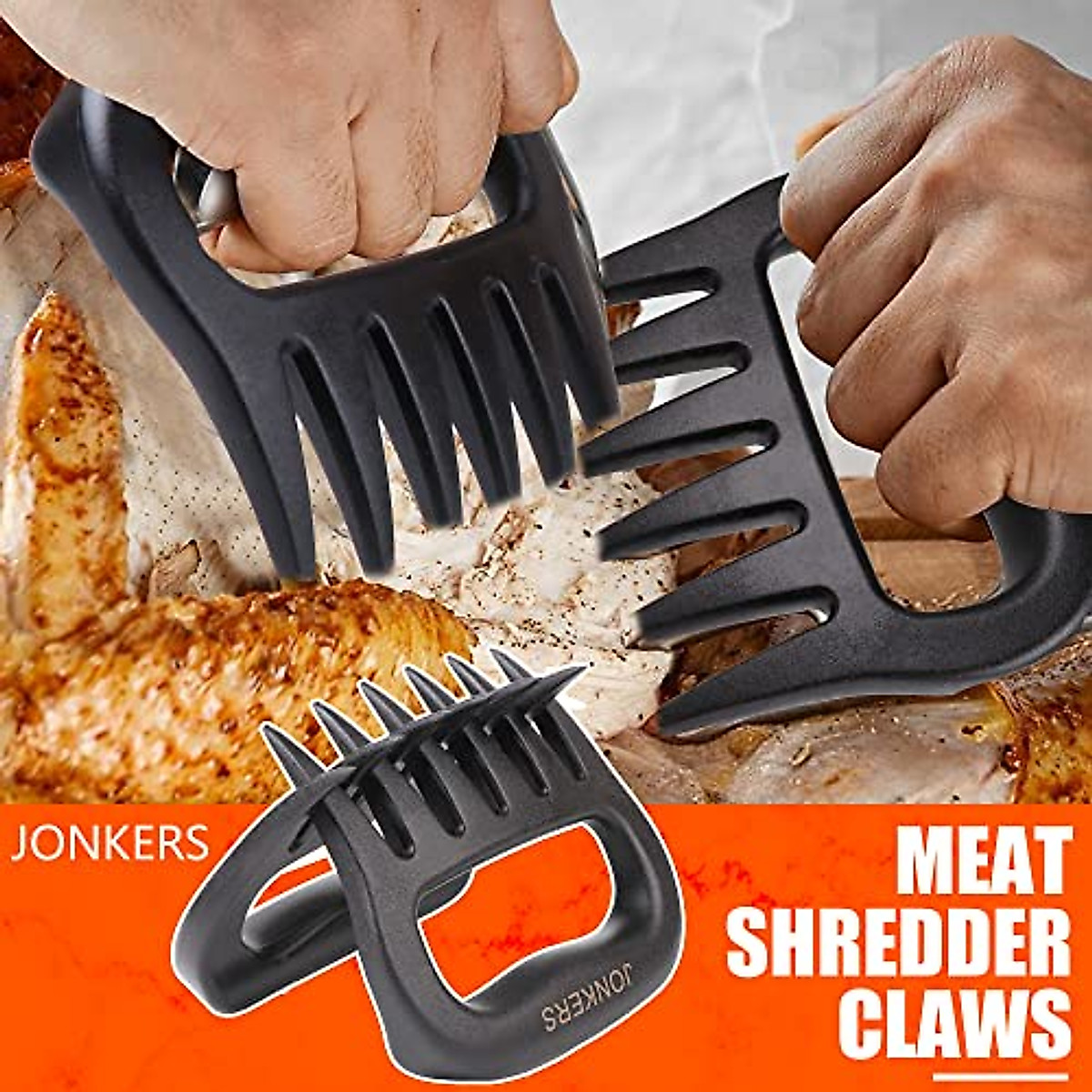 Meat Claws, Meat Shredder, Meat Shredder Tool, Meat Shredder Claws, Bear Claws, Chicken Shredder, Pulled Pork Shredder, Chicken Shredder Tool Twist, Shredder Pro, Bear Claws for Shredding Meat