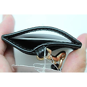 Coach ID Lanyard Badge Holder In Crossgrain Leather (Black/Gold)