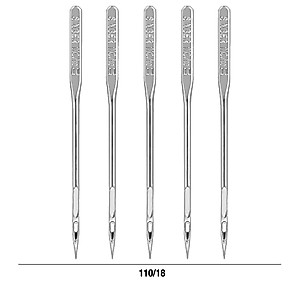 SINGER 04734 Sewing Machine Needles, 5-Count