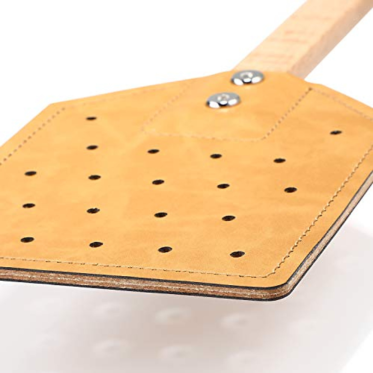 YoungJoy Leather Head 19 Inch Heavy Duty with Long Handle, Double Sided, Flexible and Durable