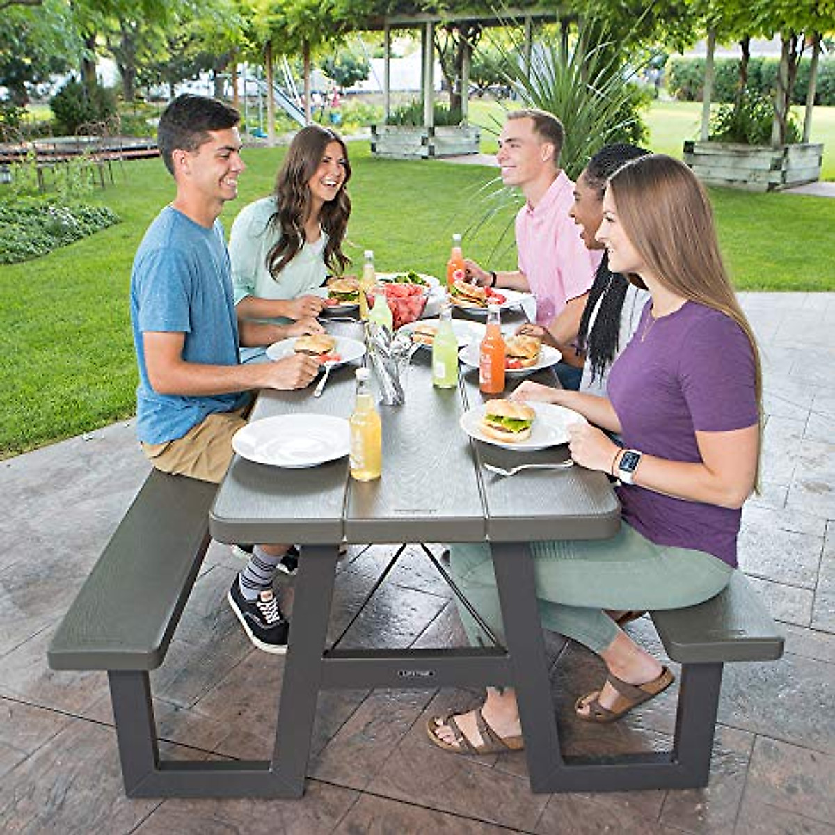 Lifetime 60233 W-Frame Picnic Table