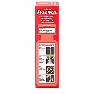 Tylenol Infants Acetaminophen Liquid Medicine, Grape, 1 fl. oz