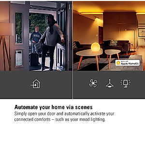 Eve Door & Window - Apple HomeKit Smart Home Wireless Contact Sensor for Windows & Doors, Automatically Trigger Accessories & Scenes, App Notifications, Bluetooth/Thread, 3 Pack