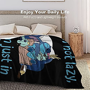 Cute Throw Blanket Ultra-Soft Flannel Fleece Warm Throw Blankets Couch Sofa Bed Living Room Blanket for Kids Adults 50"x40"