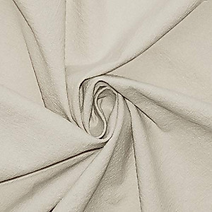 Archaeo Washed Cotton Twist Tab Curtain, 52" x 95", Oatmeal