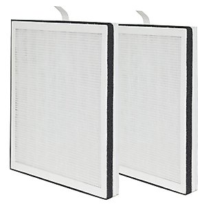 2 Pack High Efficiency 3-in-1 True HEPA Replacement Filter, Compatible with Pure Enrichment Pure Zone PureZone, Replace Part # PEAIRFIL