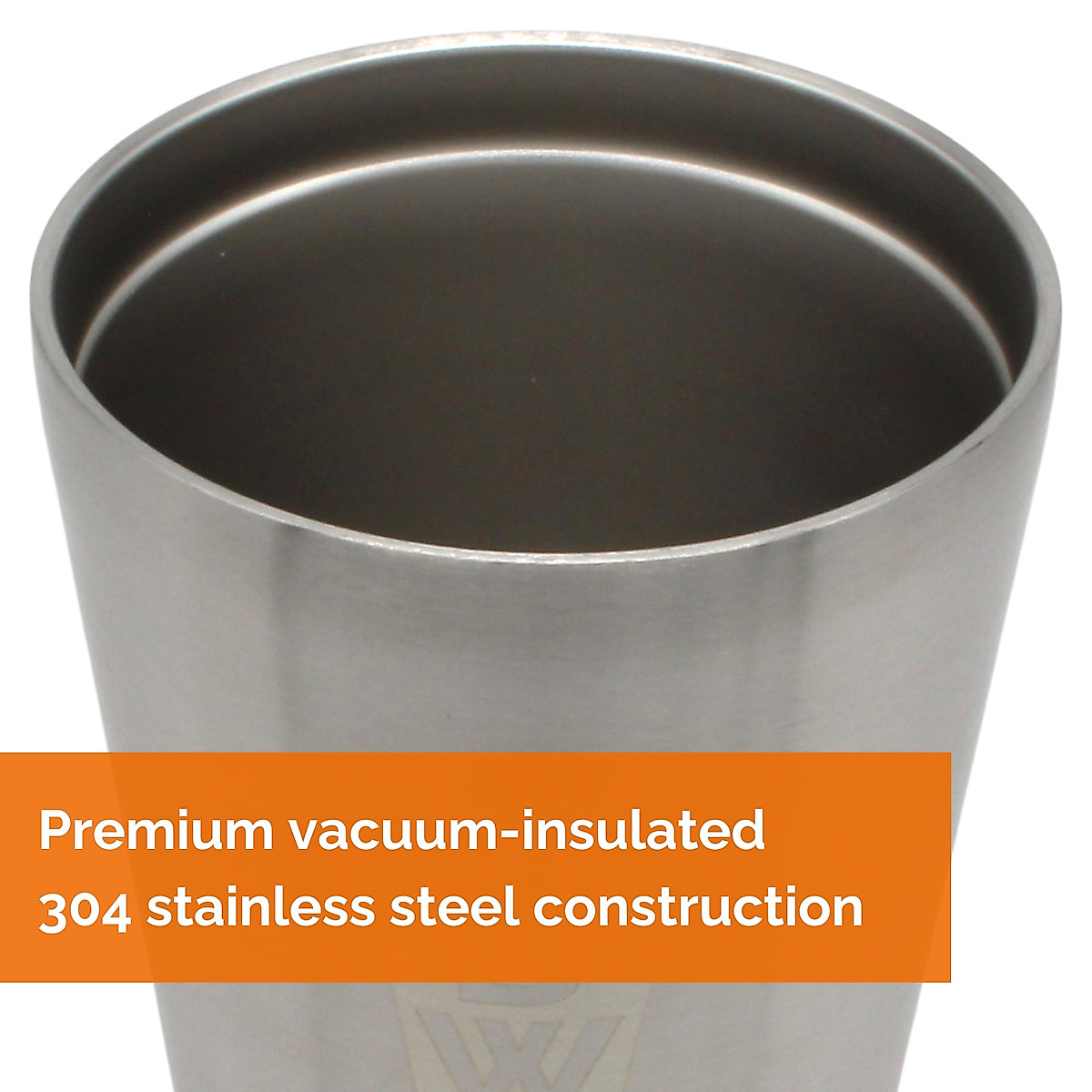 6PINT 6-in-1 Beverage Cooler | 20 oz. Imperial Pint Tumbler | Cooler for 12 to 24 oz. Plastic Cups | Cooler for 12 oz. Cans, Slim Cans, Bottles | Vacuum Insulated Stainless Steel (Navy Blue)