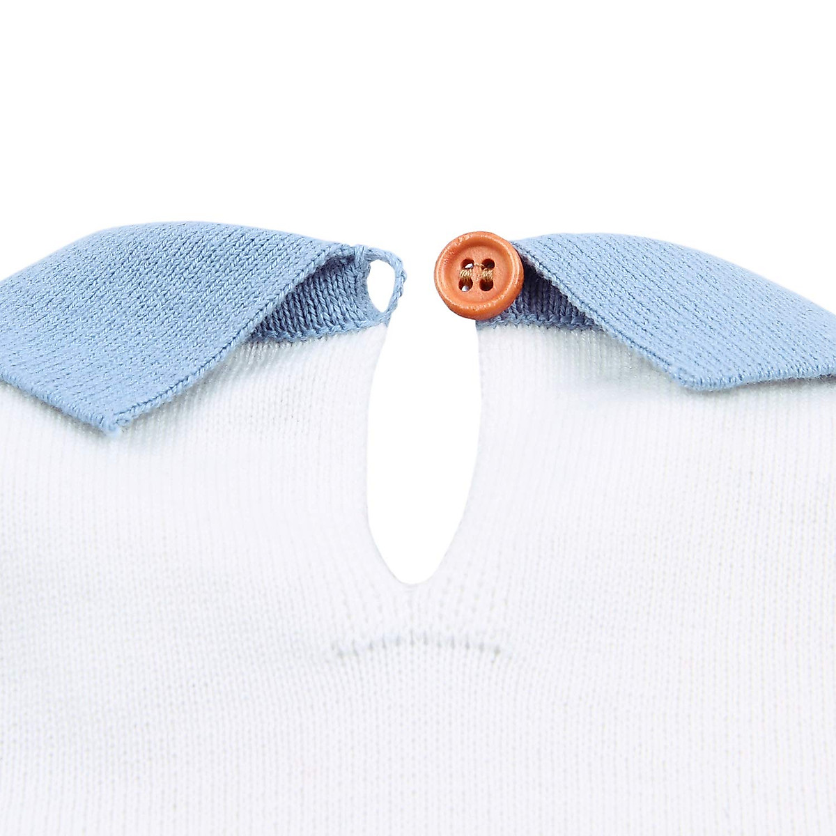 mimixiong Nautical Baby Boy Romper Toddler Navy Bodysuit Clothing(Blue,0-6Months)