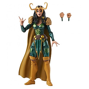 Marvel Legends Series Loki Agent of Asgard 6-inch Retro Packaging Action Figure Toy, 2 Accessories