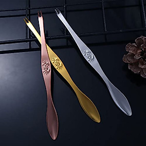 Seafood Forks Picks for Lobster Crab Nut, Lobster Cracker Seafood Tools Clip Needle Fork Picks, Fruit Fork for Crab and Lobster Spoons(Black)