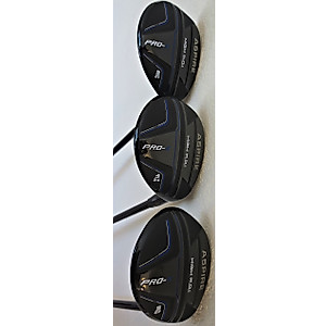 Mens Complete Golf Set Custom Made Clubs for Tall Men 6'0"- 6'6" Tall Forged Ti Driver, 3 Wood, 3, 4, 5 Hybrids, Irons, Sand Wedge Putter, Stand Bag Regular Flex Pro Quality