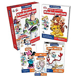 Disney Learning | Magical Kindergarten Learning Kit | 4 Products, Ages 3+