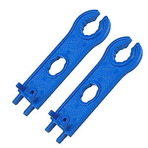 HEMRUNK 30PCS Solar Connectors Male Female with Dual Spanners IP67 1000V 30A Waterproof Solar Panel Cable Connectors (15 Pairs)