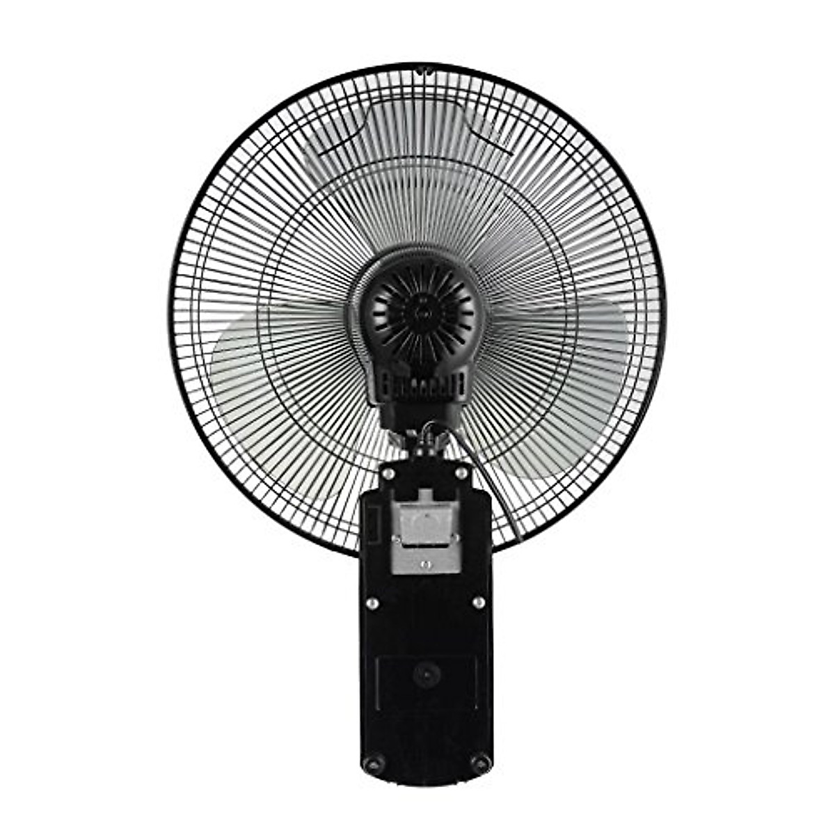 SPT SF-16W81A: 16″ Wall Mount Fan with Remote Control, black