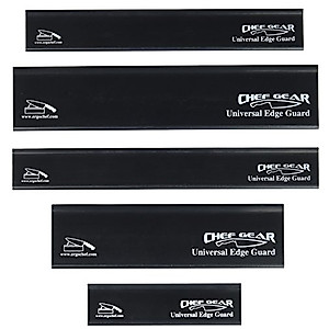 Ergo Chef 5 Piece Universal Knife Edge Guard Set Black
