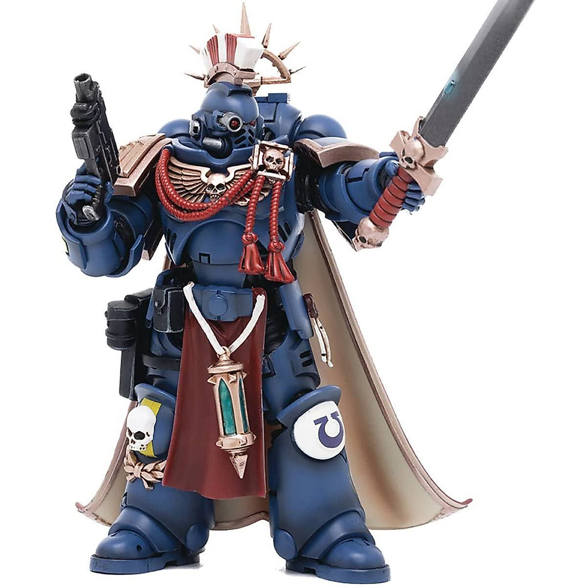 BLOOMAGE JOYTOY (BEIJING) TECH Warhammer 40K: Ultramarines Primaris Captain Sidonicus 1:18 Scale Action Figure