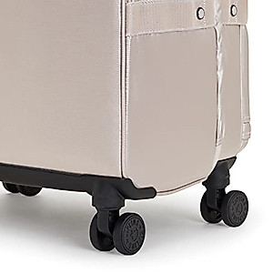 Kipling Women's Spontaneous 31-Inch Softside Spinner Wheel Luggage, Integrated TSA Accepted Lock, Metallic Glow, One Size
