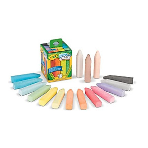 Crayola Washable Sidewalk Chalk, Outdoor Toy, Gift for Kids, 16 Count