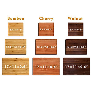 Housewarming Gifts, Personalized Cutting Board for New Home Owner, Couples, Friends, Parents, Unique Anniversary Presents for Mother's day, Thanksgiving, Christmas (3 Woods, 3 Sizes, 12 Design)