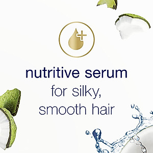 Dove Nutritive Solutions Coconut & Hydration Shampoo, 12 fl oz (Pack of 2)