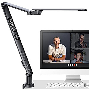Yeslamp Evo Adjustable LED Desk Lamp, Professional Grade Table Light with 6 Axis Swing Arm, Video Conference Lighting, Architect Desk Lamp, Natural Spectrum Lights for Painting, Reading, Home Office