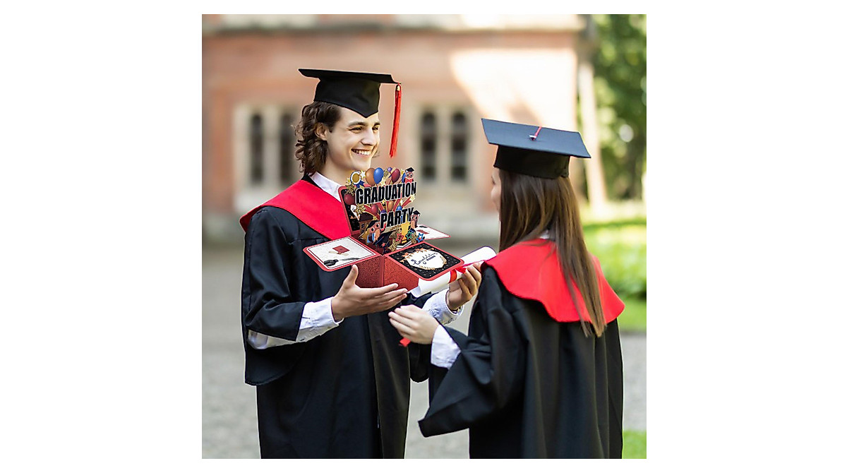 Pop Up Graduation Card 2024 - 3D Congrats Grad Gift