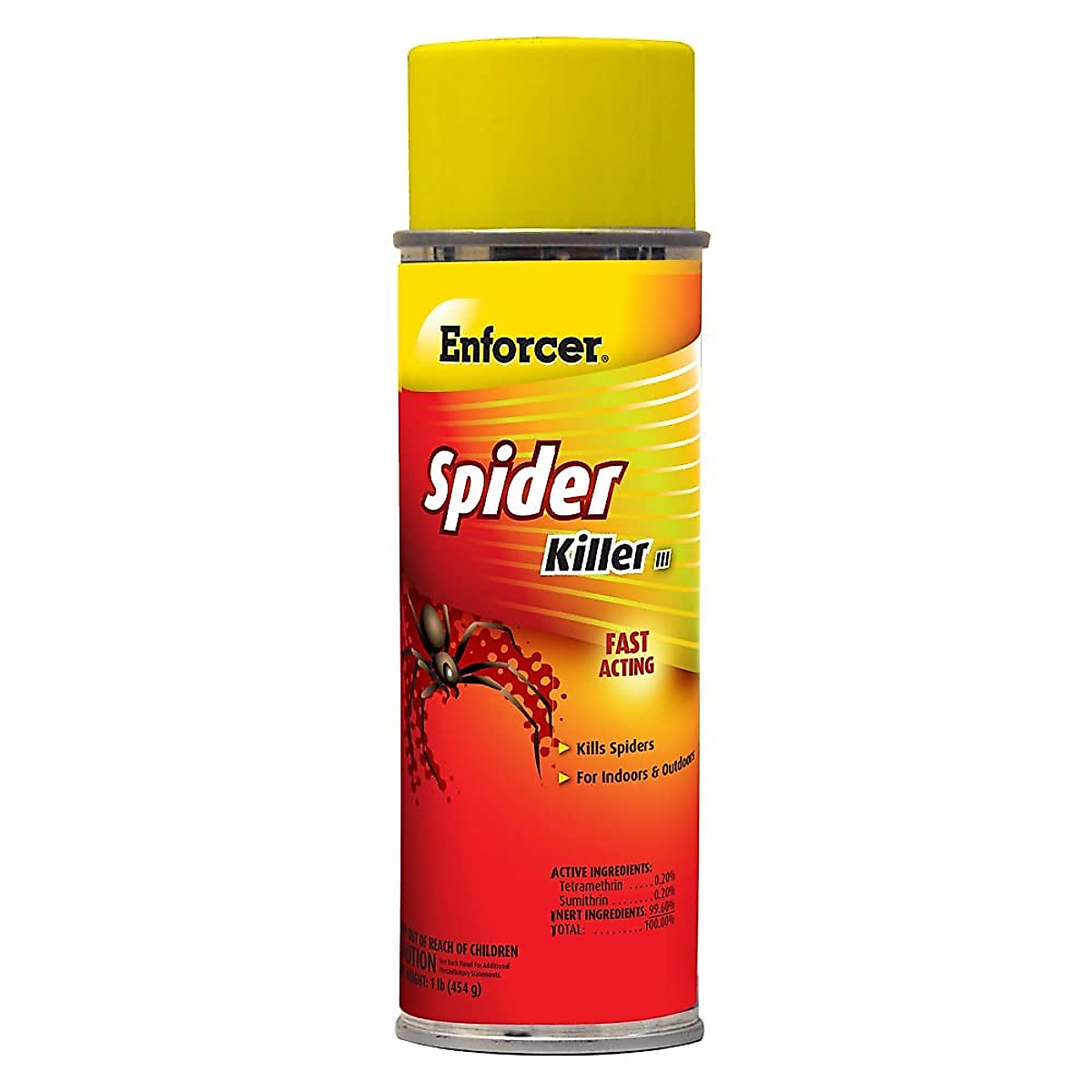 Enforcer Quick Kill Spider Killer Mini Can 7 Oz(Case of 12) A07898 Fast Acting Formula