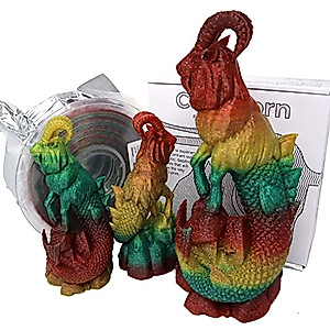 Capricorn's Sparkly Watermelon UV Filament - 1.75mm 1 KG