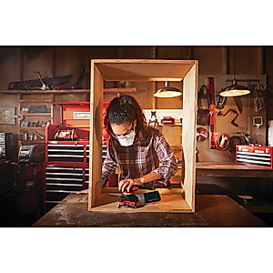 CRAFTSMAN Electric Sander, 1/4 inch Sheet, 13,500 OPM, 2 Amp, Corded (CMEW230)