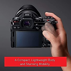 Panasonic LUMIX S5 Full Frame Mirrorless Camera (DC-S5KK) with LUMIX S Series 85mm F1.8 L Mount Interchangeable Lens (S-S85)