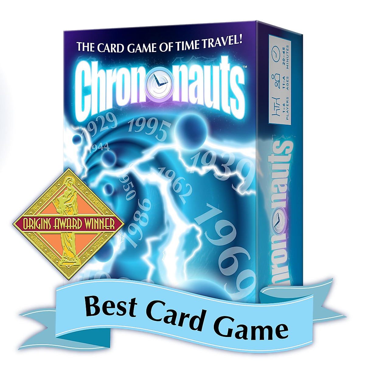 Looney Labs Chrononauts Card Game - Time-Travel Adventure for 1-6 Players