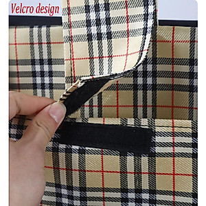 JIAHESHYP Shopping Cart Replacement Bag, Trolley Waterproof Spare Bag, Portable, Oxford Cloth, Black