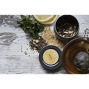 Golden Moon Tea Variety Pack - 9 Loose Leaf Tea Sampler - Organic Black, Green, White, and Herbal Teas Gift Set