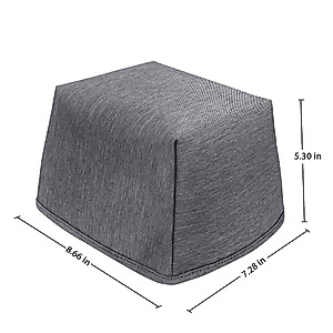 Zaracle Hard Case Carrying Travel Bag Dust Cover for Easy Press 2 (Gray, 6"x7")