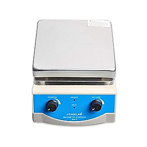JoanLab Lab SH-3 Magnetic Stirrer Hot Plate, Stir Plate, Magnetic Mixer, 3,000mL, 100~1600rpm, 500W, 350°C Magnetic Stirrer Hot Plate, Heated Magnetic Stirrer, Lab Hot Plate Magnetic Stirrer