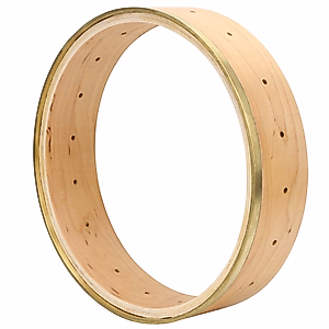 Banjo Rim Ring,11 Inch Maple Wood Banjo Rim for Banjo Parts