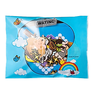 WATINC 42Pcs Easter He is Risen Jesus Crucifixion Resurrection Felt Story Board Set Christian Storytelling Party Supplies Preschool Early Learning Play Kit for Toddlers Kids