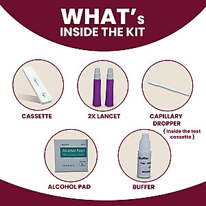 Healthy Stuff Online Thyroid Testing kit - Underactive Thyroid Test kit at Home | Accurate and Reliable TSH Test kit (1 Test)
