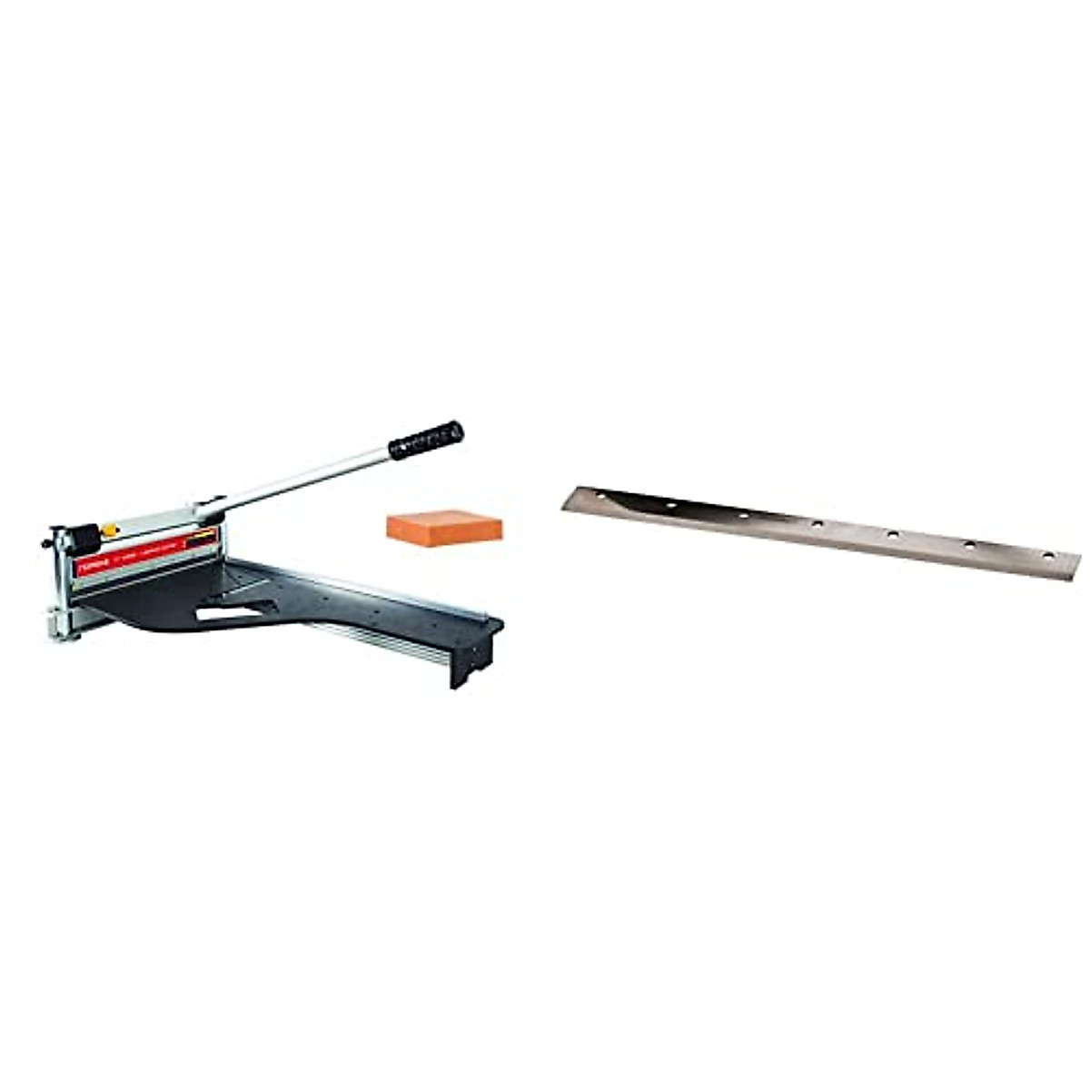 Norske Tools Newly Improved NMAP001 13 inch Laminate Flooring and Siding Cutter with Heavy Duty Fixed Aluminum Fence & NMAP002 13" Laminate Flooring & Siding Replacement Blade