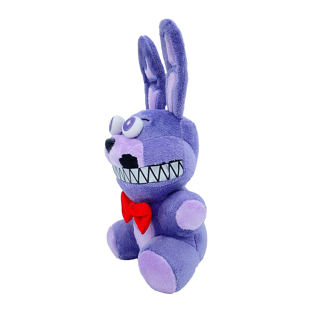 Nightmare Bonnie Plush Toy, FNAF plushies Toy, FNAF All Character Stuffed Animal Doll Children's Gift Collection,8”(Purple Bonnie Rabbit)