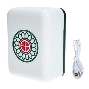 OSALADI 1pc Mahjong Light Lampara De Decorative Night Lights Night Light for Nursery Silicone Night Lamp Cartoon Book Light Night Lamp Mahjong Decorative Lamp