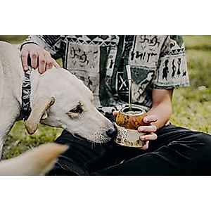 Cebala Yerba Mate Straw - Premium Alpaca Bombilla (for yerba mate cup) - nickel silver straw - Handmade in Uruguay