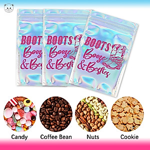 KARAQY Cowgirls Boots Hangover Kit Bags, Cowgirl Hangover Bags Recovery Kit Bags for Bachelorette Party Wedding Bridal Shower Engagement Party Favors Supplies Decorations