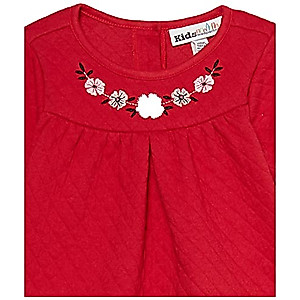 Kids Headquarters Baby Girls 2 Pieces Legging Set, Barbados Cherry/Print, 12M US