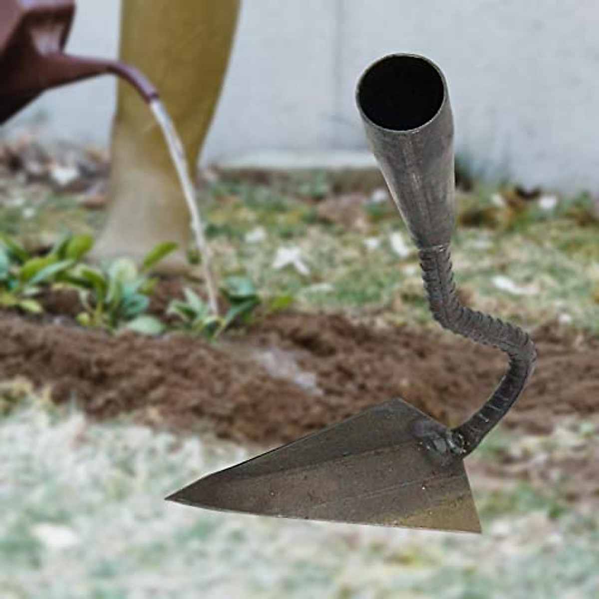 Hardened Garden Swoe Hoe Head Only Forging Process Durable Traditional for Backyard Planting Farming Gardening Loosening