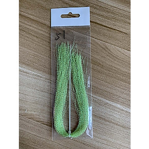 9 Packs Crystal Flash Fly Tying Material Hook Lure Flash Flies Decorating Holographic Tinsel Krystal Flashabou Sparkle Dry Streamer Luminous for Fishing Lure Dry Flies Making Supplies