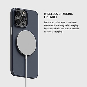 PEEL Ultra Thin iPhone 14 Pro Case, Blackout - Minimalist Design | Branding Free | Protects and Showcases Your Apple iPhone 14 Pro