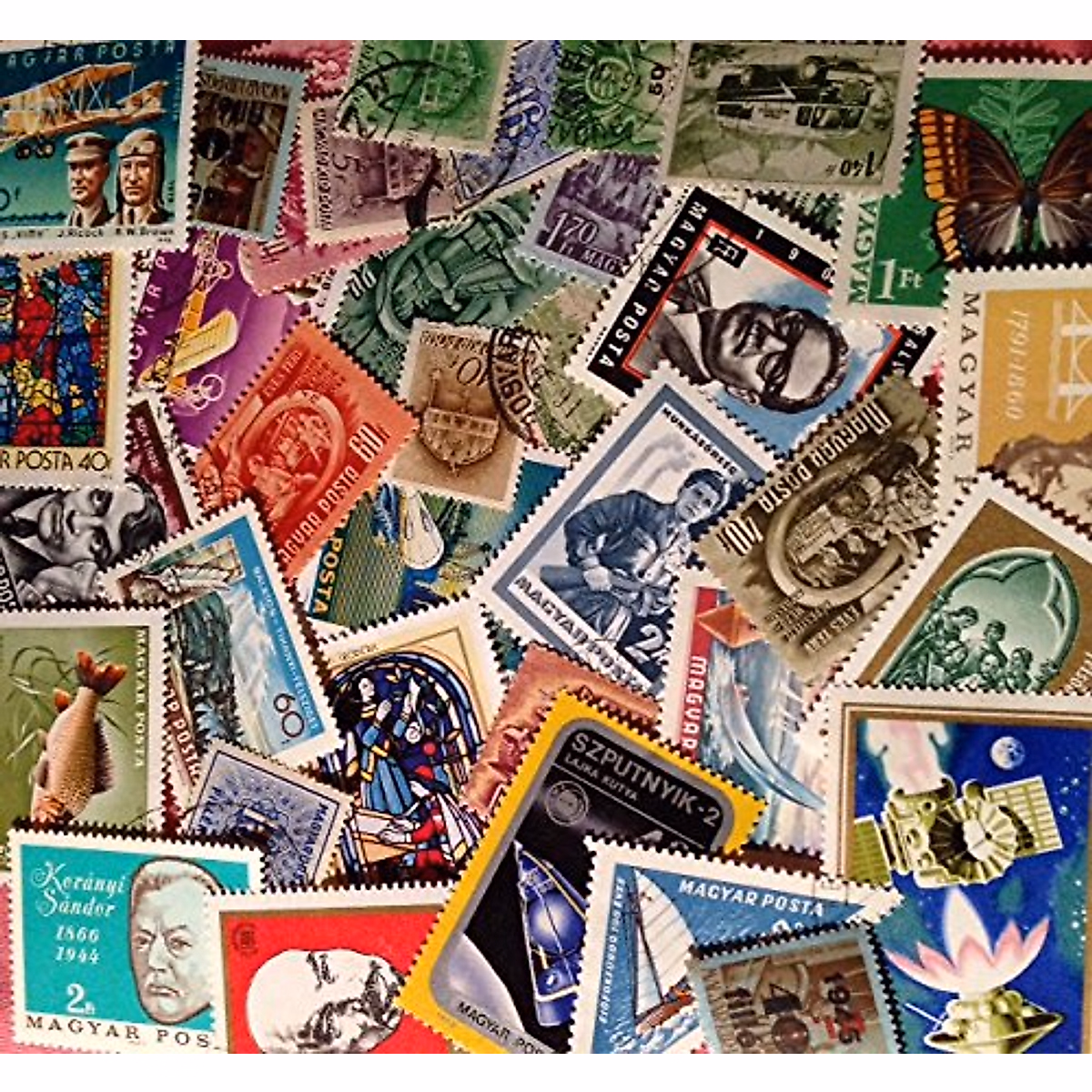 1,000 Different Worldwide Stamps