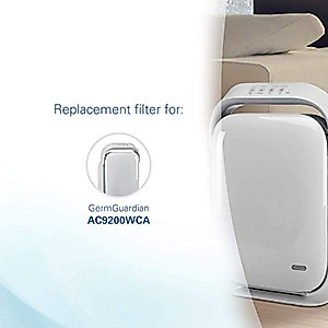 Germ Guardian FLT9200 True HEPA Genuine Air Purifier Replacement Filter H, and Carbon Combo Pack, for GermGuardian AC9200